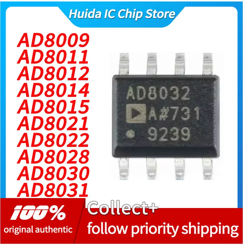 AD8009 AD8011 AD8012 AD8014 AD8015 AD8021 AD8022 AD8028 AD8030 AD8031 AD8032ARZ Оценочная плата ...