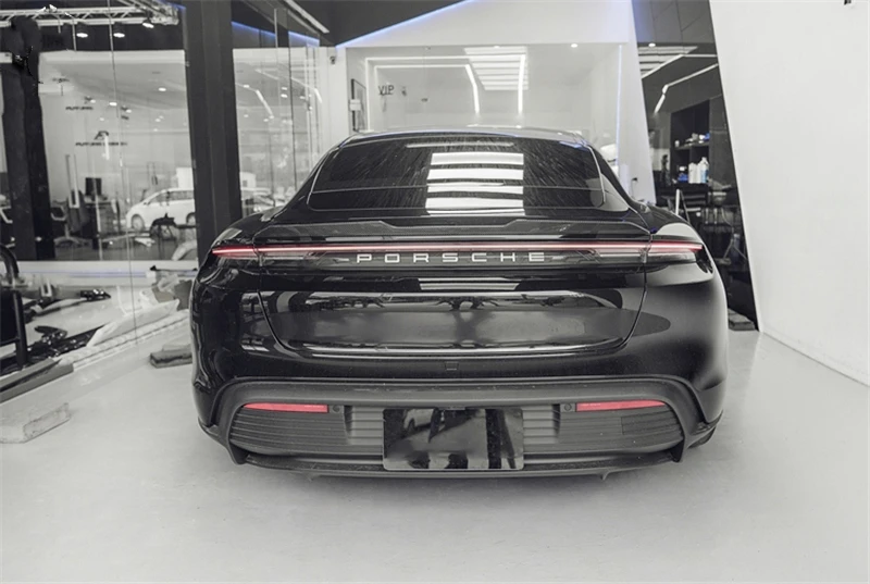 Real Carbon Fiber Spoiler For Porsche Taycan 2019 2020 2021 2022 High ...