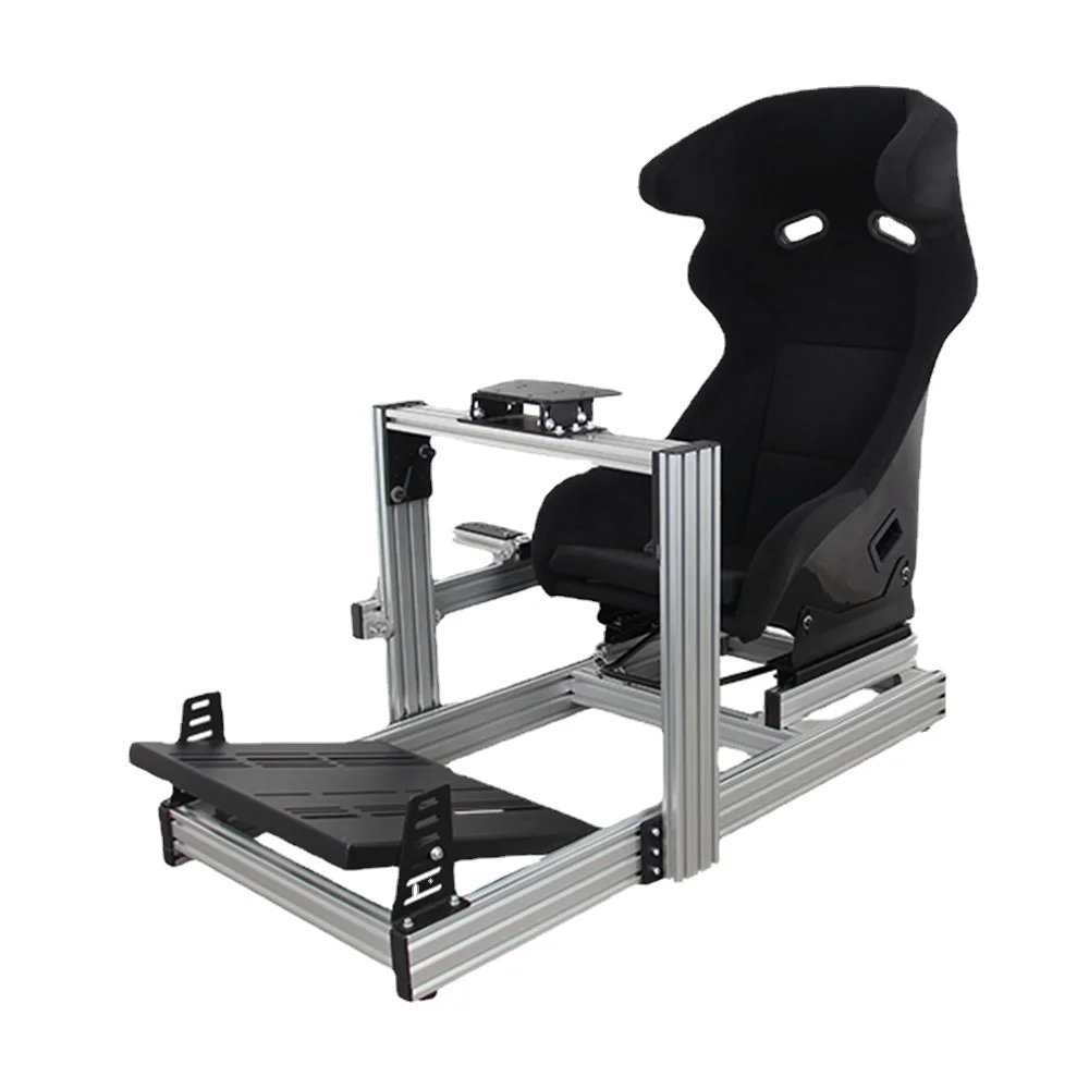 DIY Aluminum Race Sim Cockpit Setup For FANATEC 1/4, 55% OFF