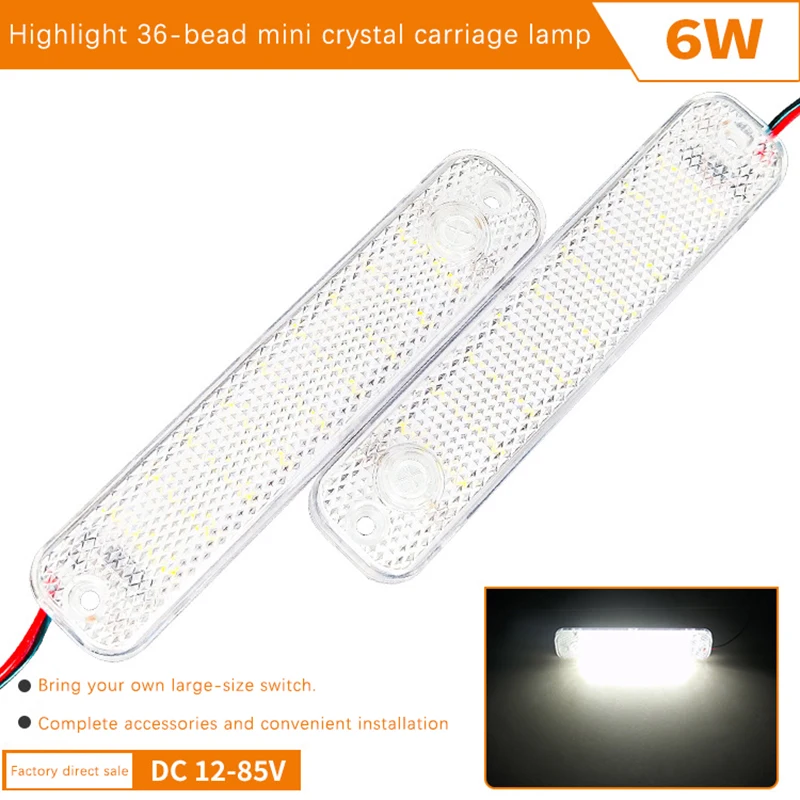 Car-LED-Dome-Light-36LED-12V-85V-Truck-Interior-Light-With-Switch-Night ...