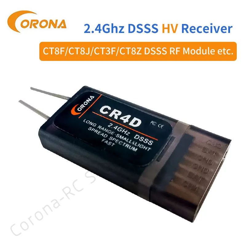 CR4D-2-4Ghz-4ch-Receiver-V2-DSSS-For-RC-control-driving-flight-Airplane ...