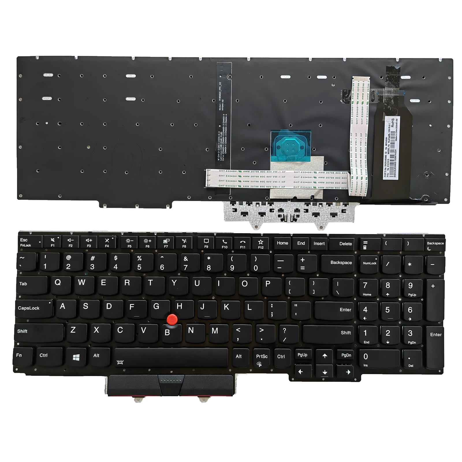 Laptop-Replacement-US-Layout-Keyboard-for-Lenovo-Thinkpad-E15-Gen-2 ...
