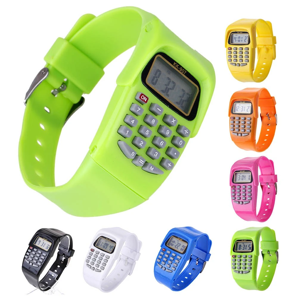 Reloj Digital 2 en 1 para niños, calculadora especial para examen de ...