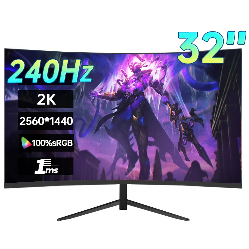 Monitor-de-escritorio-de-32-pulgadas-pantalla-de-ordenador-de-juego-2K ...