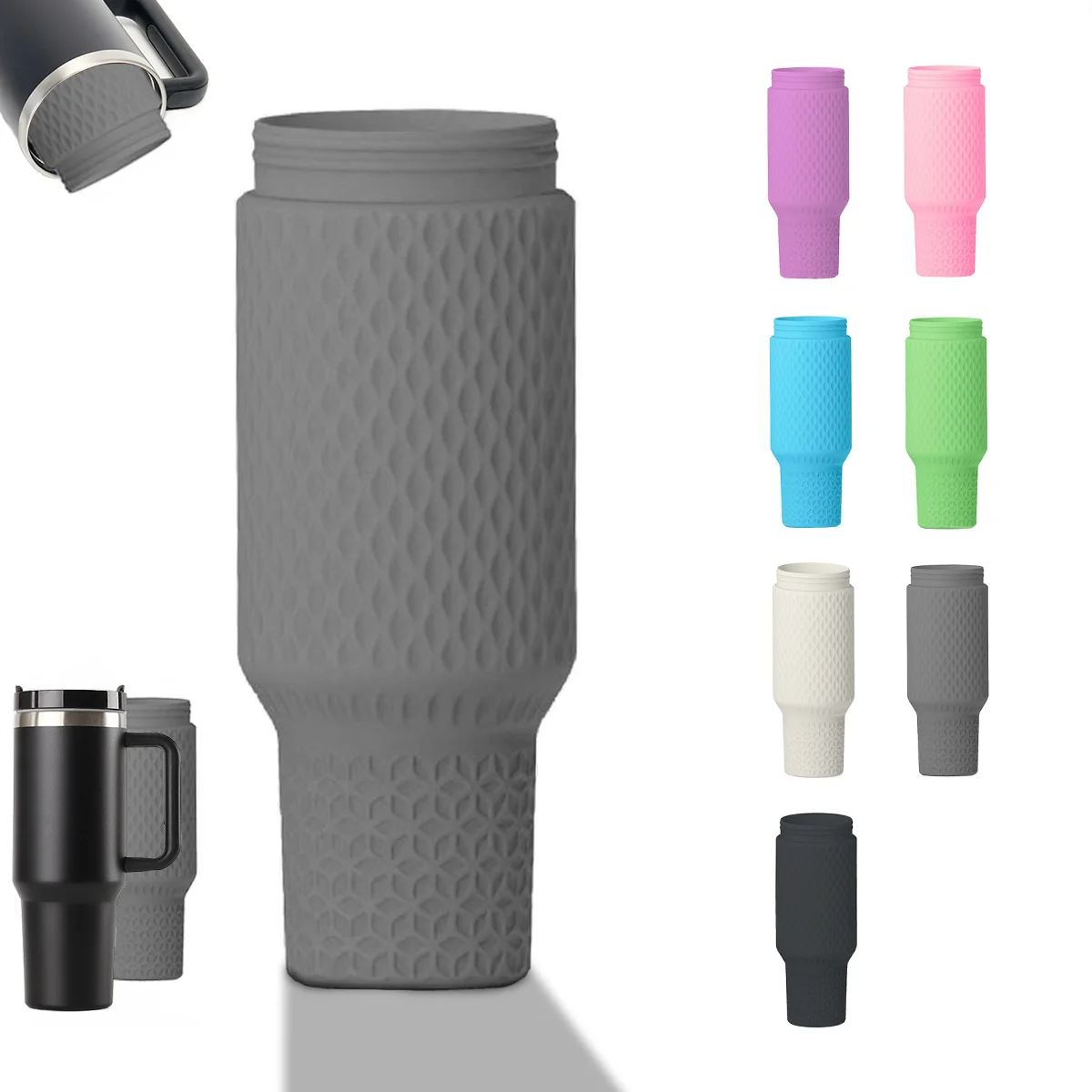 Leeseph Water Bottle Silicone Inner Liner for 40oz Stanley Cup Tumbler ...