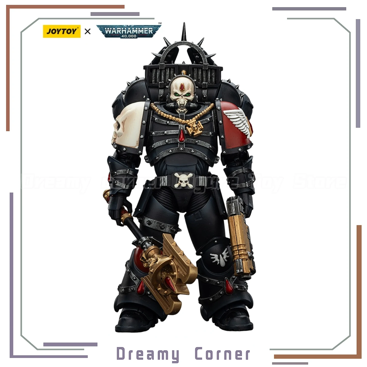 【In Stock】JOYTOY Warhammer 40K Blood Angels Lemartes with Jump Pack ...