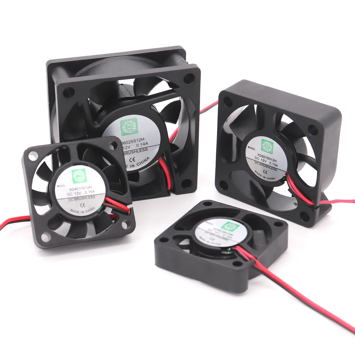 5015 Centrifugal Fan AEDIKO 4-Pack 50x15mm USB Blower Fans - 5V 5015 ...