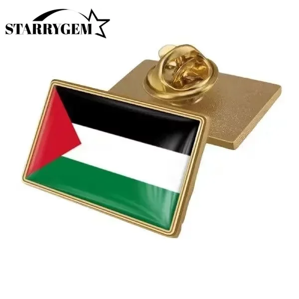 Enamel-Palestine-Flag-Pins-for-Women-Unisex-Flags-Brooches-Office-Party ...