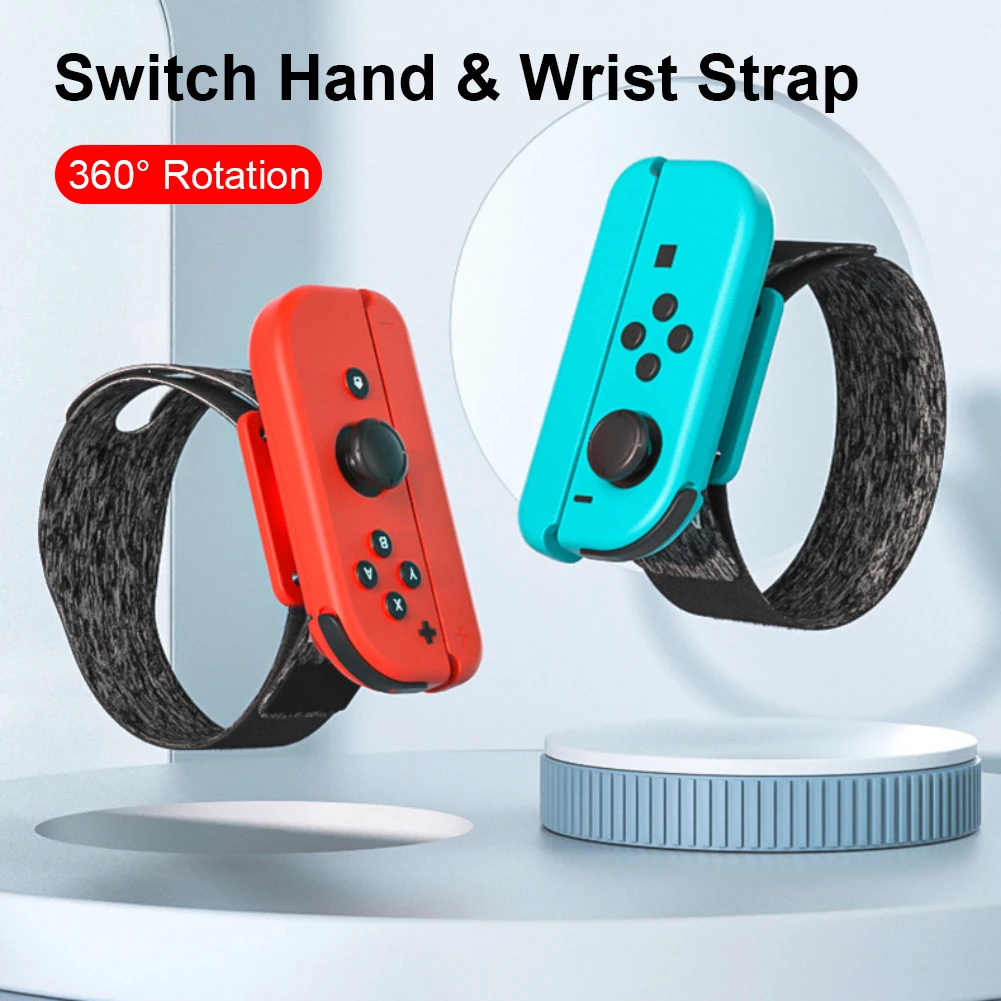2 pçs/set jogo faixas de pulso para interruptor joy con pulseira ...