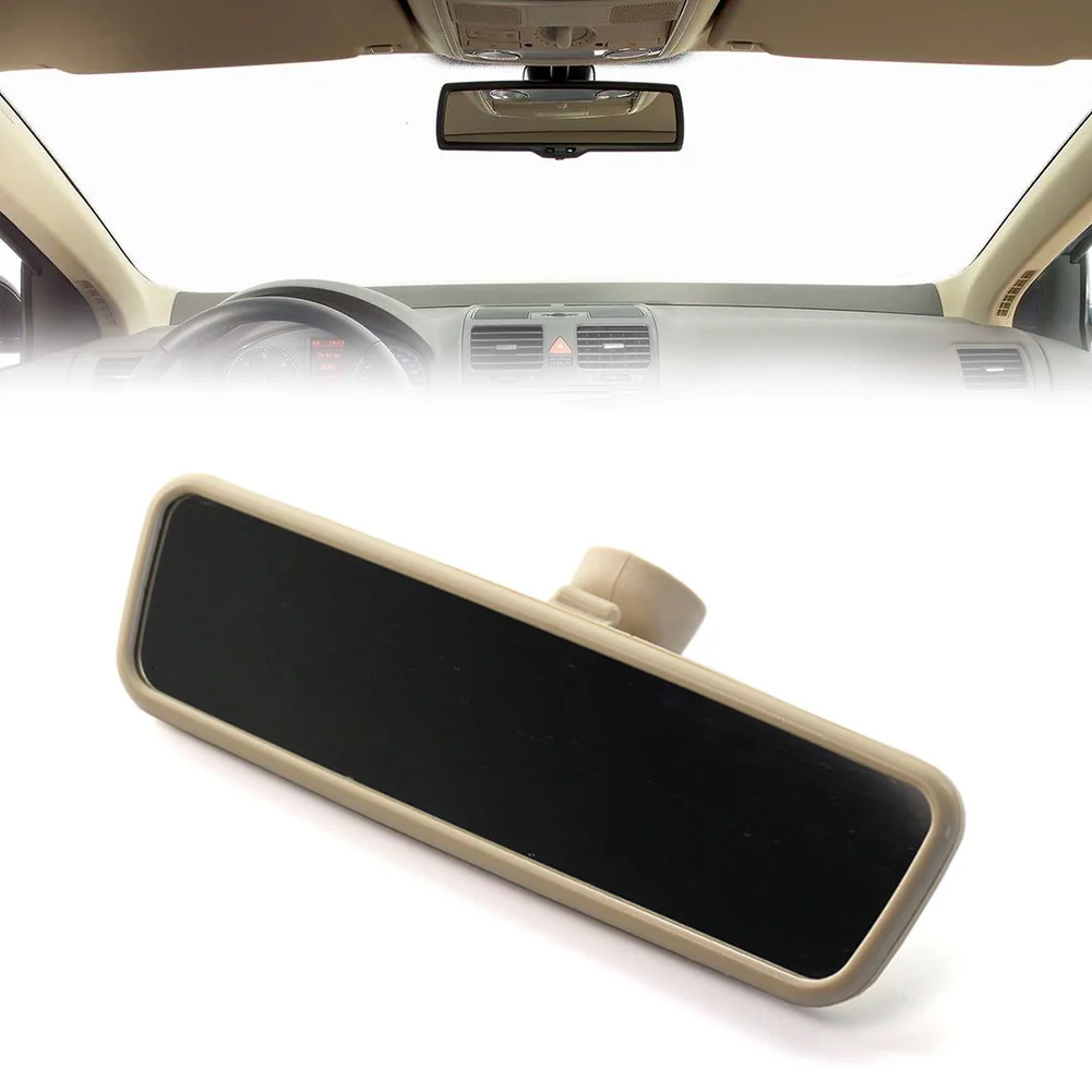 Beige-Car-Interior-Rear-View-Mirror-For-VW-Jetta-Golf-MK4-MK5-MK6-Bora ...