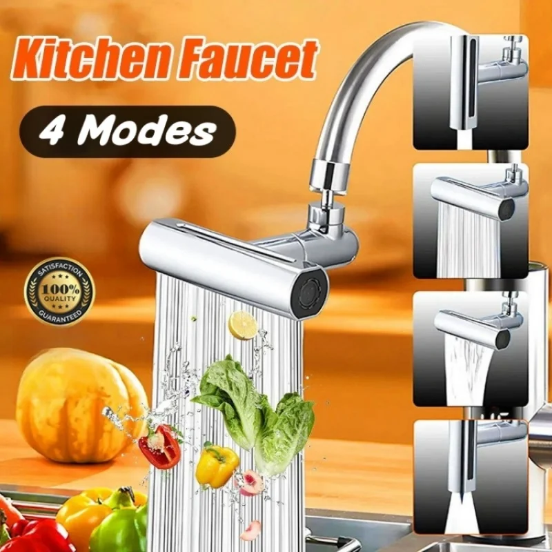 Multifunctional-Sink-Faucet-Connector-Kitchen-Sink-Waterfall-Faucet ...