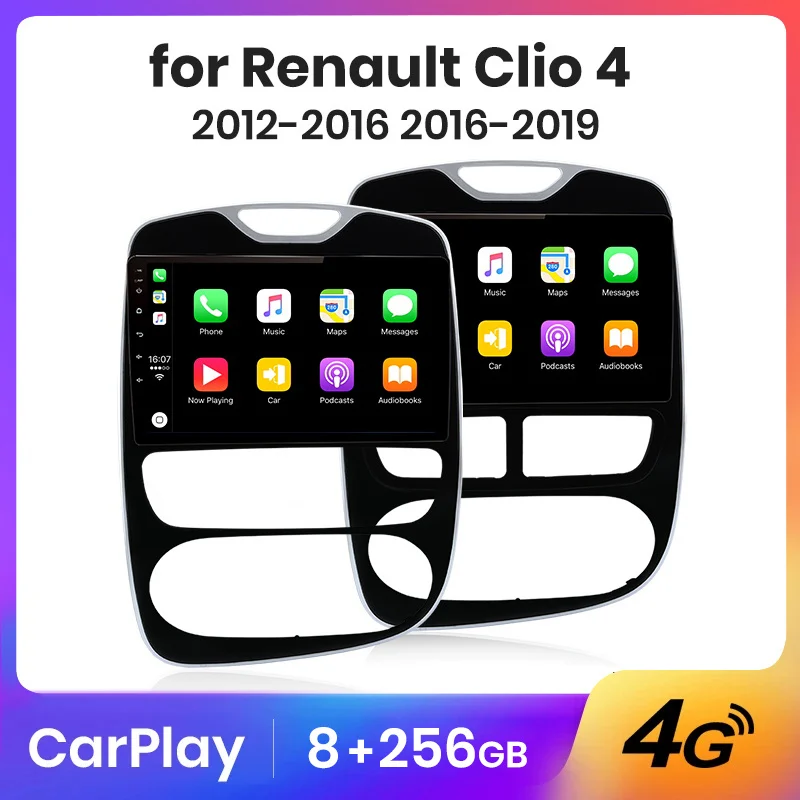 AWESAFE-PX9-Wireless-CarPlay-Autoradio-for-Renault-Clio-4-2012-2016 ...