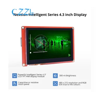 Nextion LCD-TFT HMI 디스플레이 모듈, 지능형 시리즈, RGB 65K 컬러, 정전식 및 저항식 터치 패널 ...