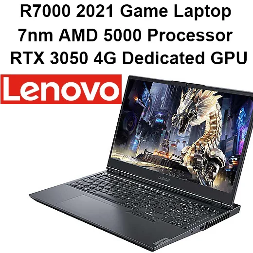 Professiional Game Laptop Lenovo LEGION R7000 2021 AMD Ryzen 7 5800H ...