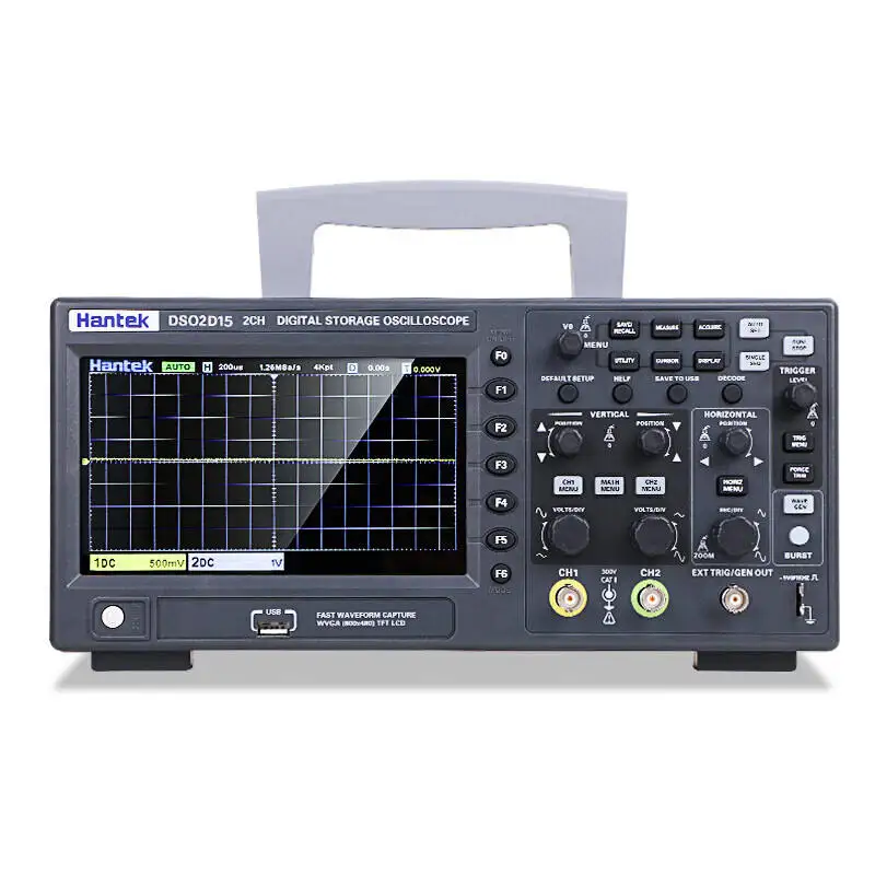 Hantek-Bandwidth-150MHz-Dual-Channel-Oscilloscope-with-Built-in-1CH ...