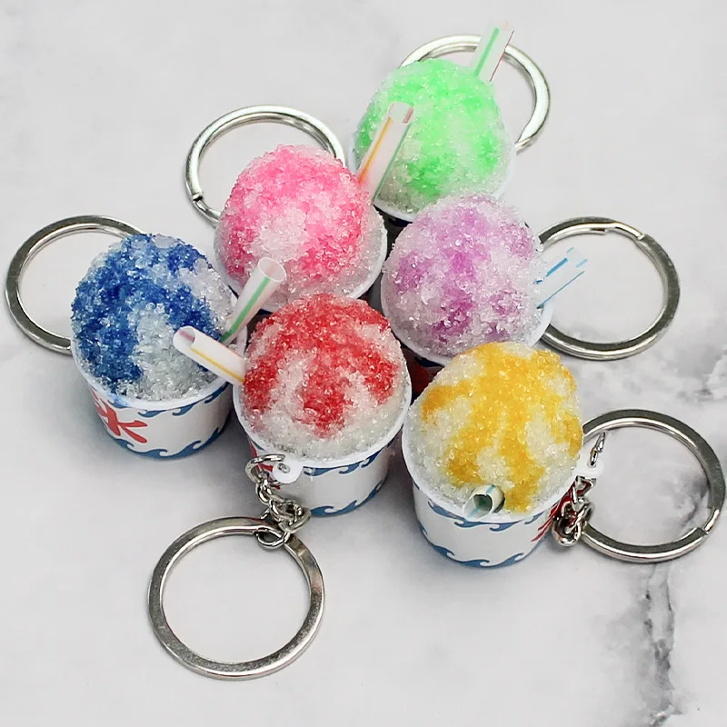 Cute-Smoothie-Keychain-New-Creative-Simulation-DIY-Ice-Sands-Food-Toy ...