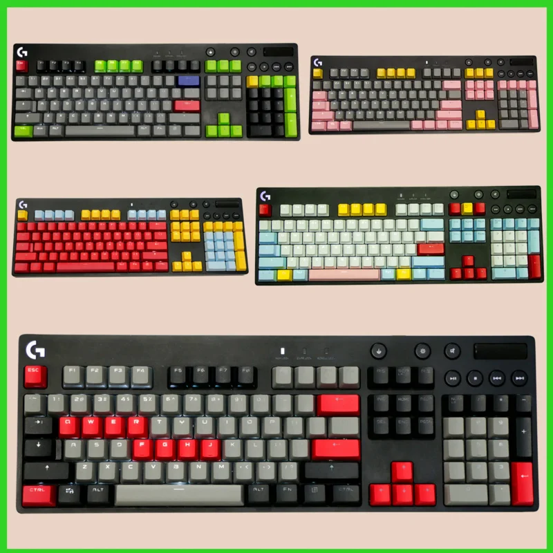 1-Full-Set-PBT-Backlit-Keycaps-For-Logitech-Keyboard-G610-G-PRO-X-G512C ...