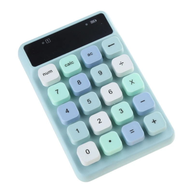 Portable Wireless Keyboard 2.4G Colorful 20Keys Numeric Keypad Mini ...