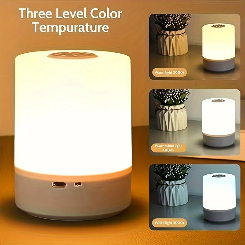 1pc-adjustable-LED-bedside-lamp-cordless-night-light-adjustable-multi ...