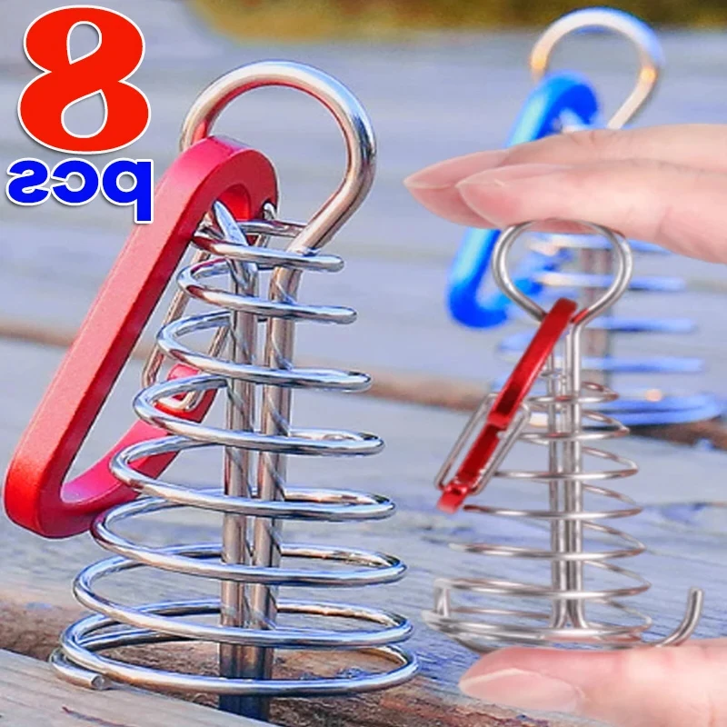 Adjustable Canopy Deck Pegs Tent Accessories Outdoor Camping Tent Peg ...