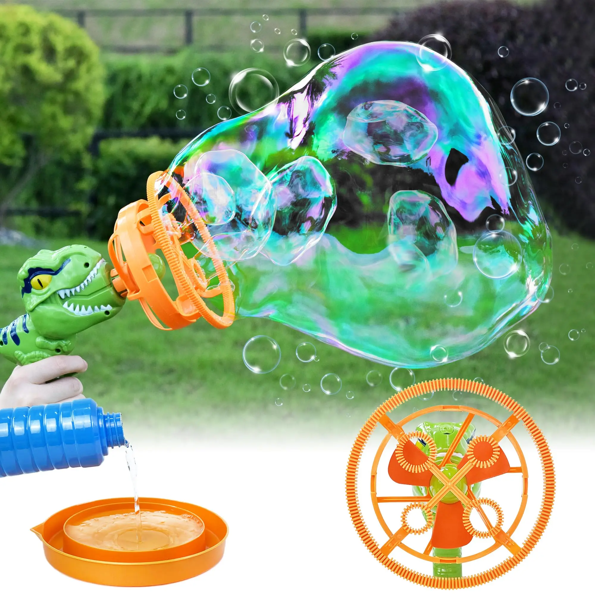 Bubble-Gun-Bubble-Machine-Dinosaur-Bubble-Blower-Toys-for-Children-and ...