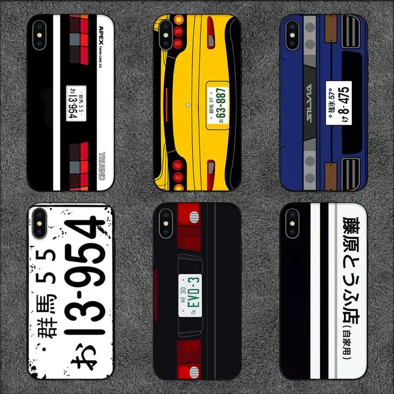 Initial D AE86 Cars Phone Case para iPhone 11 12 Mini 13 Pro XS Max X 8 ...