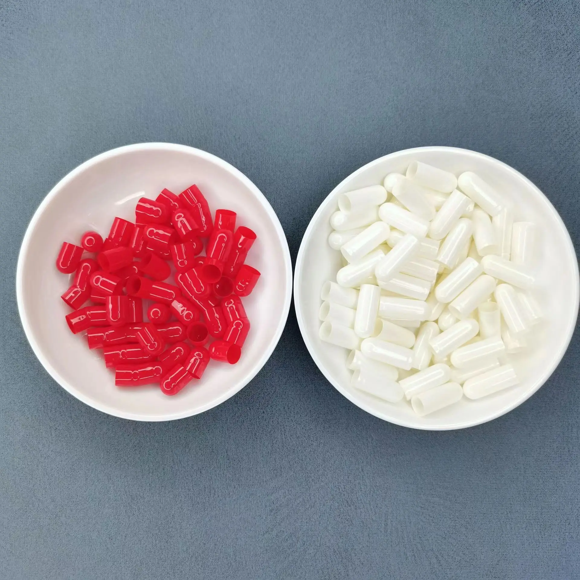 10000pcs-Ten-thousand-Standard-Size-0-00-1-Red-White-Empty-Gelatin ...