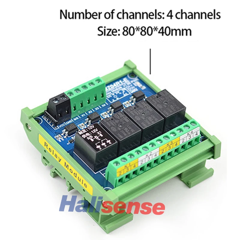 4-Channels-Optocoupler-Isolation-Relay-Module-PLC-Signal-Amplifier ...