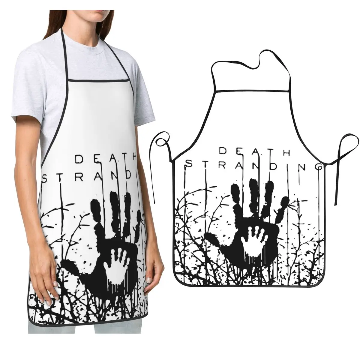 In The Forest Death Stranding Game Apron Chef Cooking Baking Tablier ...