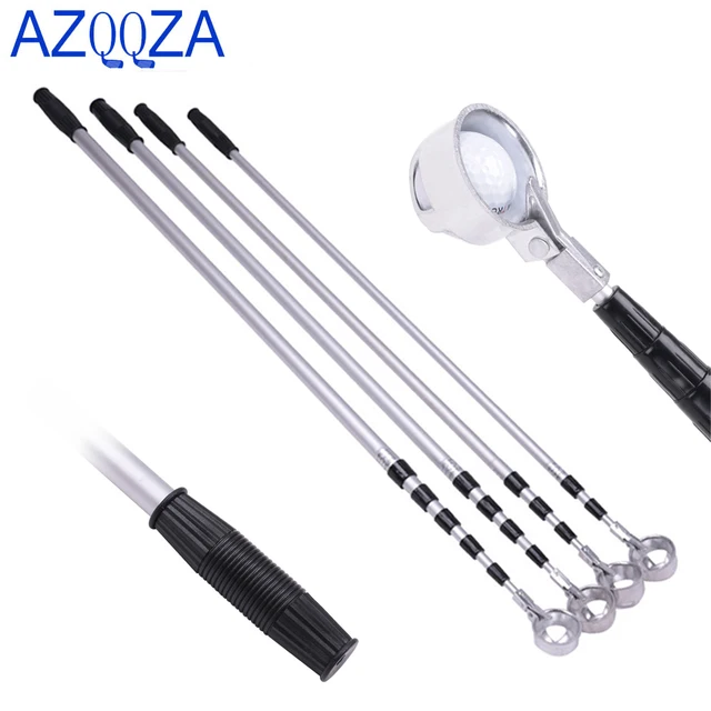 Retractable Golf Ball Picker Aluminum alloy Golf Ball Retriever Grabber ...