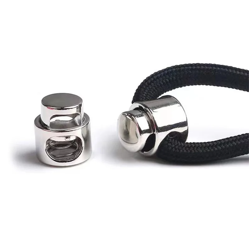 10pcs-Drawstring-Stops-Toggle-Stopper-Metal-Clasp-Single-Hole-Cord-Lock ...