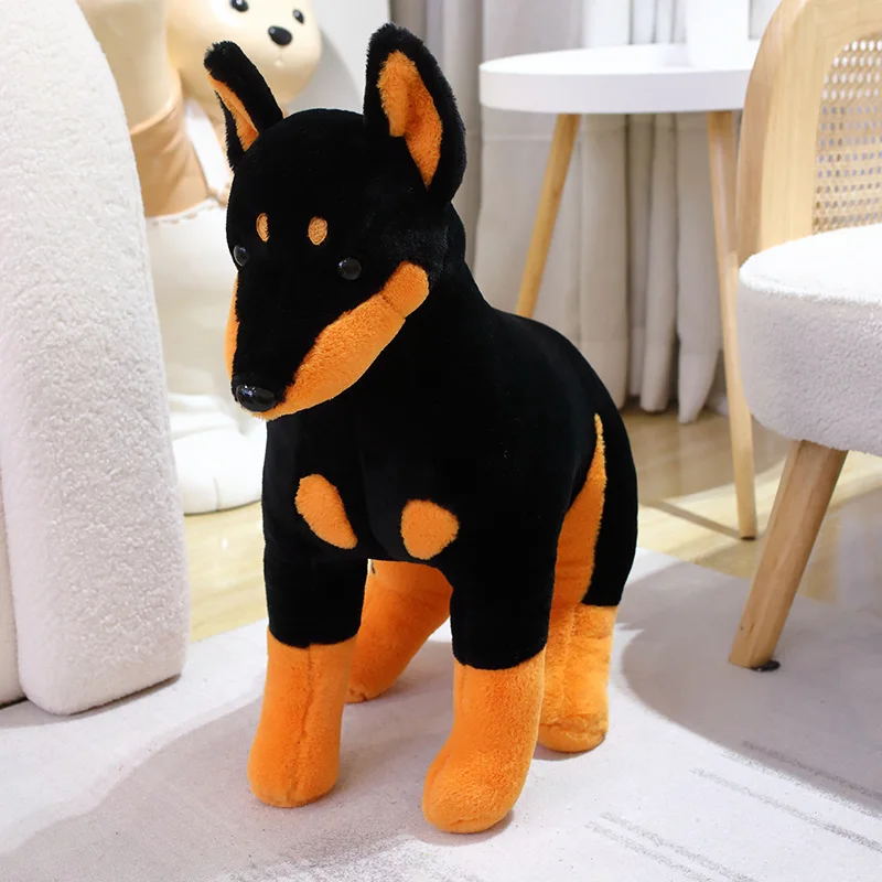 Doberman Realistic Plush Toys - styloclubs.com