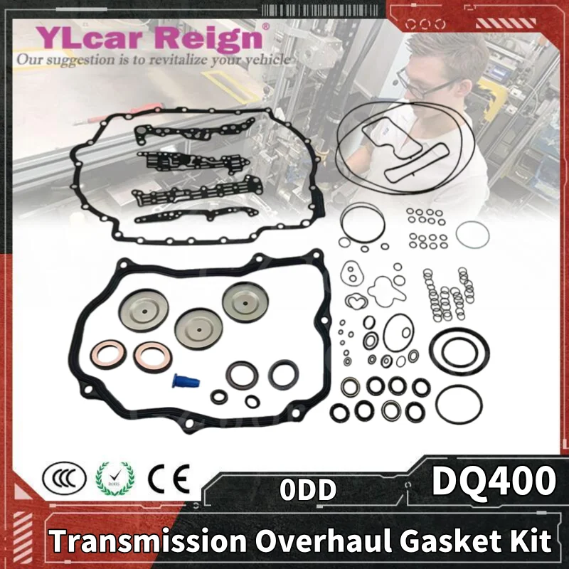 DQ400E DQ400 0DD Automatic Transmission Overhaul Gasket Kit Seal Kit ...