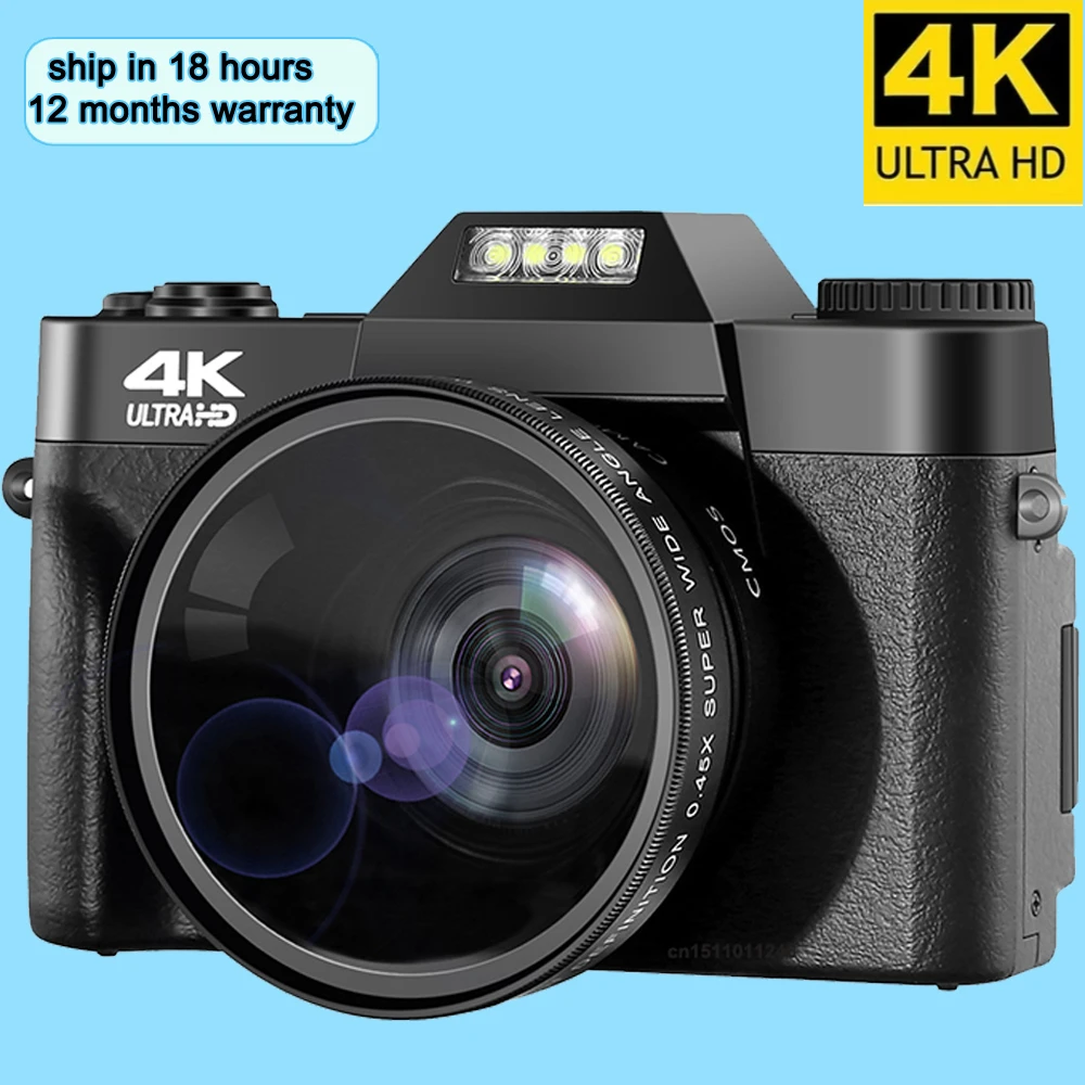 4K-HD-Professional-Digital-Camera-WIFI-Webcam-Wide-Angle-16X-Digital ...