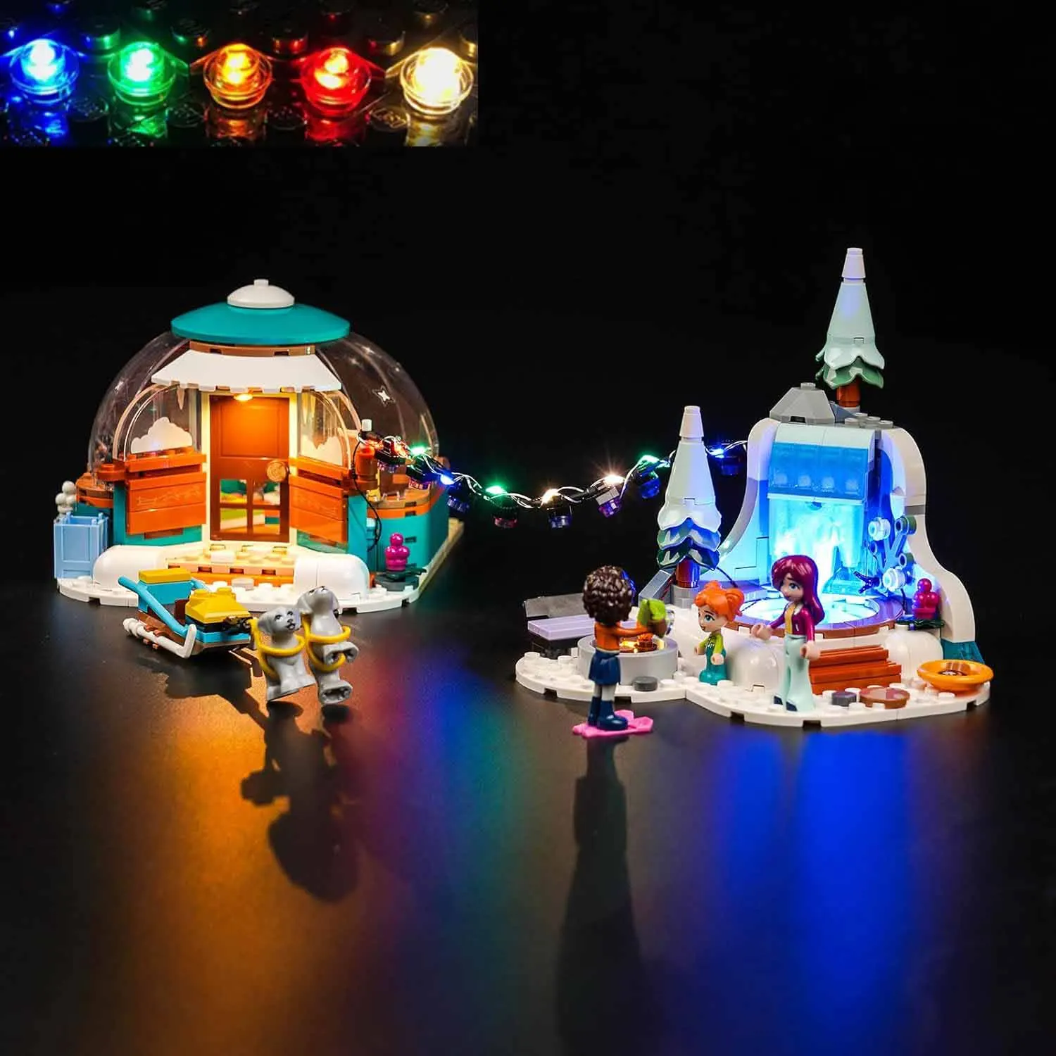 LED-for-Lego-Friends-Igloo-Holiday-Adventure-41760-USB-Lights-Kit-With ...