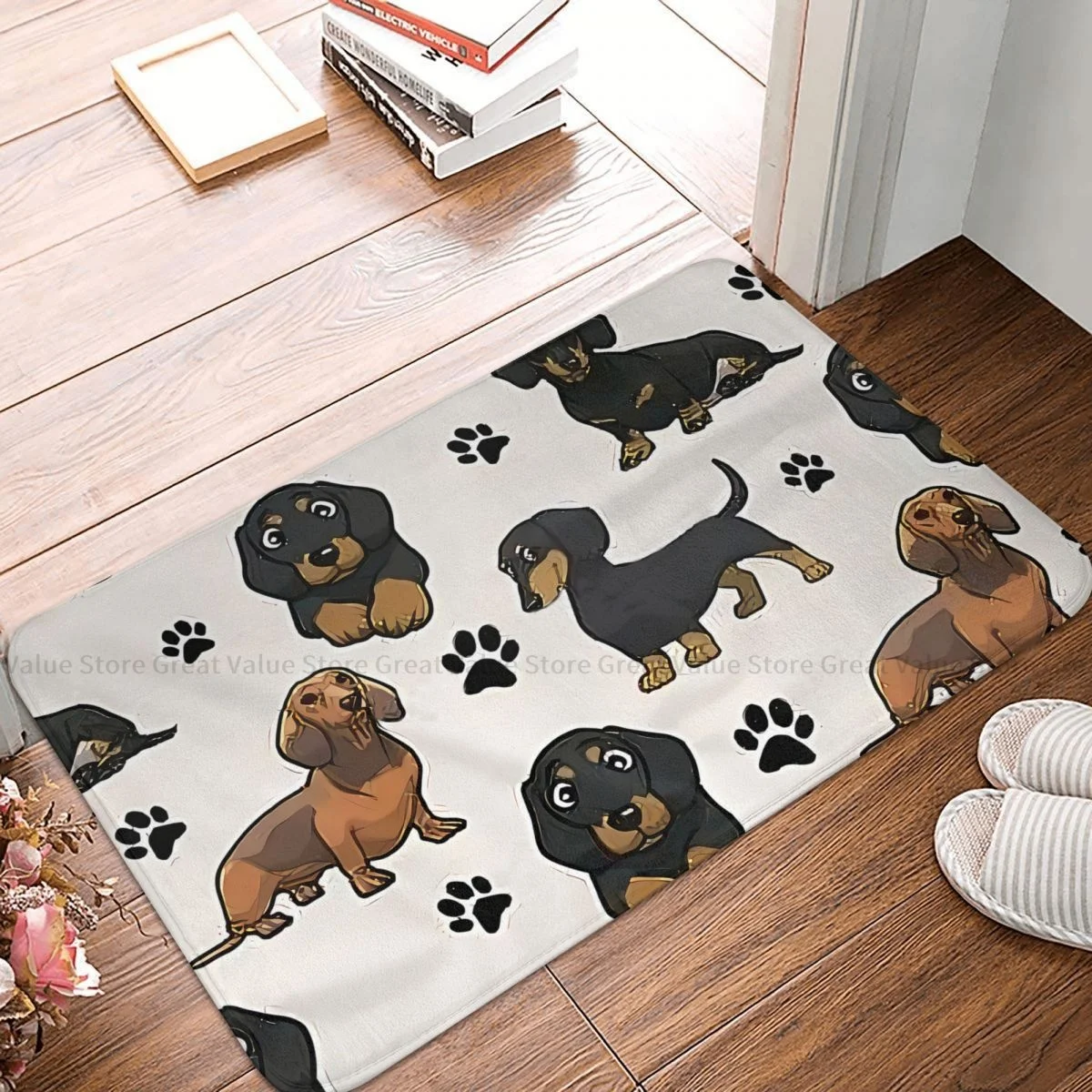 Dachshund-Pet-Dog-Non-slip-Doormat-Living-Room-Mat-Cartoons-Cute-Floor ...