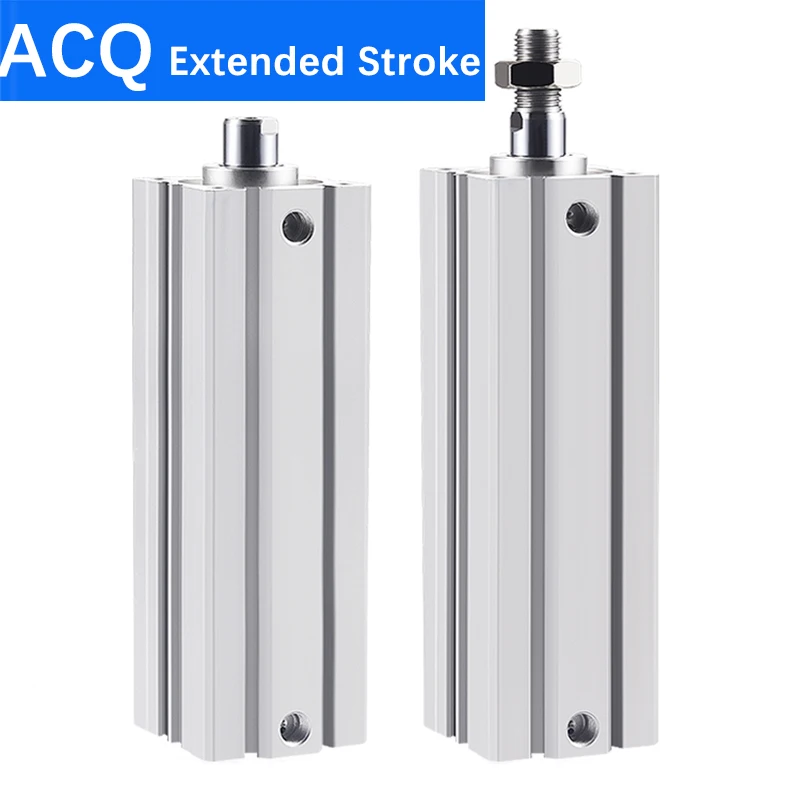 ACQ32/40/50/63*110/120/130/140-S-B Air Pneumatic Cylinder Extended ...