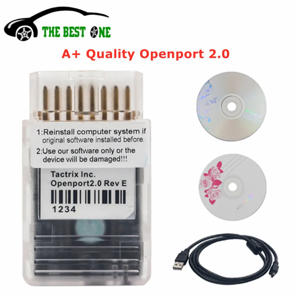 Openport 2.0 V159 ECU FLASH Work With 67in1 USB Dongle Open Port 2.0 ...