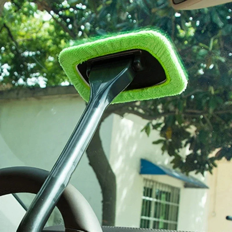 Car-Washing-Brush-Window-Cleaner-Long-Handle-Soft-Microfiber-Bonnet ...