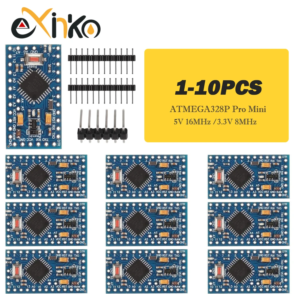 1-10-Uds-ATMEGA328P-Pro-Mini-328-Mini-ATMEGA328-5V-16MHz-ATMEGA328-3-3 ...
