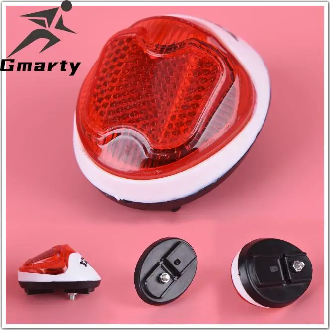 Red-white-Bicycle-Front-Rear-Reflective-Lens-MTB-Road-Bike-Automatic ...
