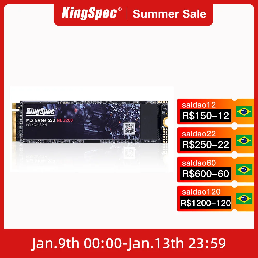 KingSpec unidad de estado sólido M.2 ssd M2, 256gb, NVME PCIe, 1TB, 512GB, 128GB, disco duro ...