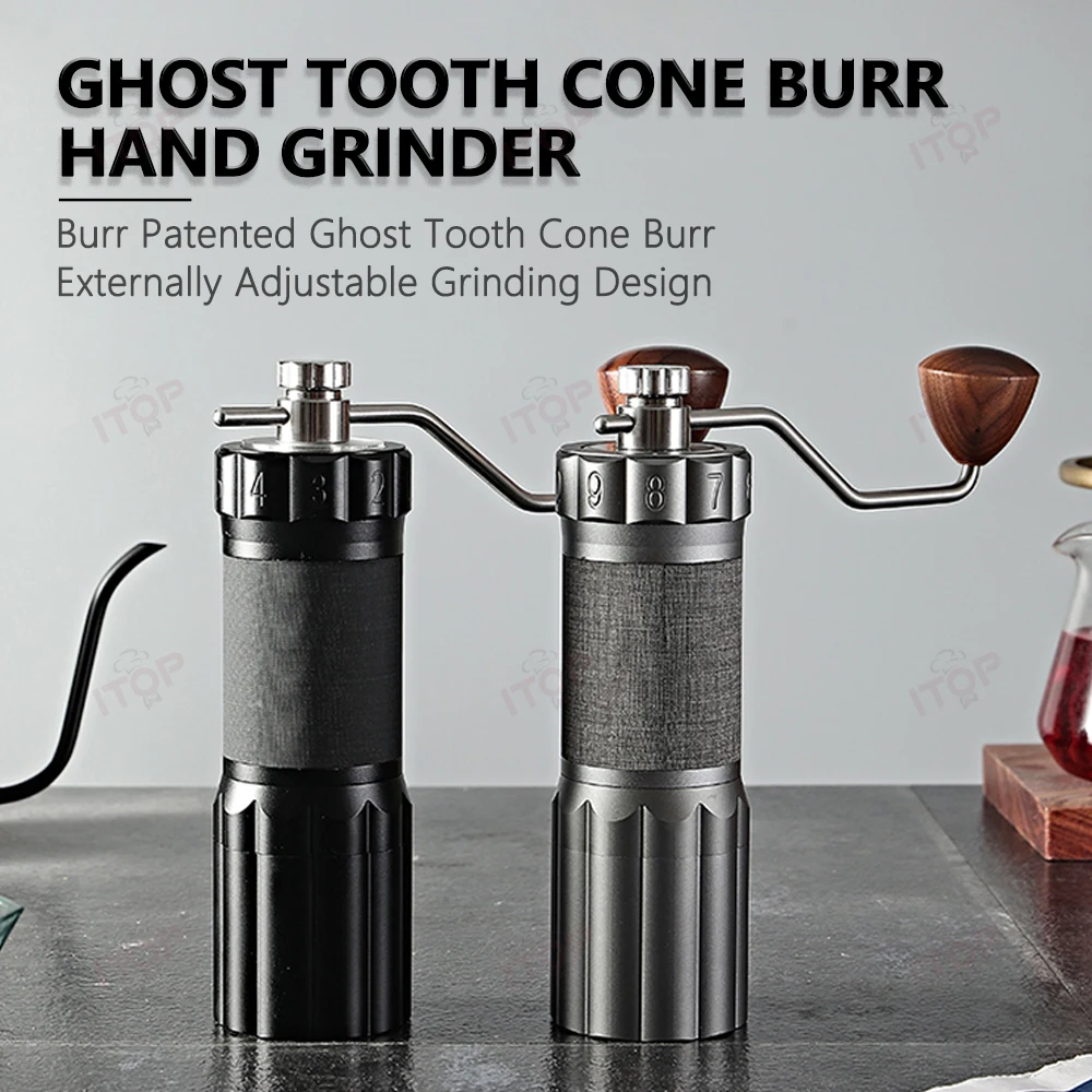 ITOP-HG60-Manual-Grinder-7-Core-48mm-Ghost-tooth-Cone-Burr-Hand-Grinder ...