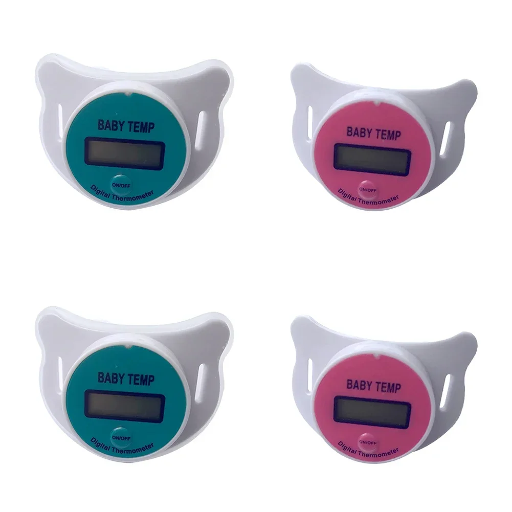 Food Grade Silica Gel Digital Temp Measure Pacifier Baby Pacifier Grade ...