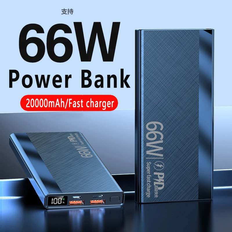 66W-Portable-power-bank-Type-C-20000mAh-High-Capacity-Digital-Display ...