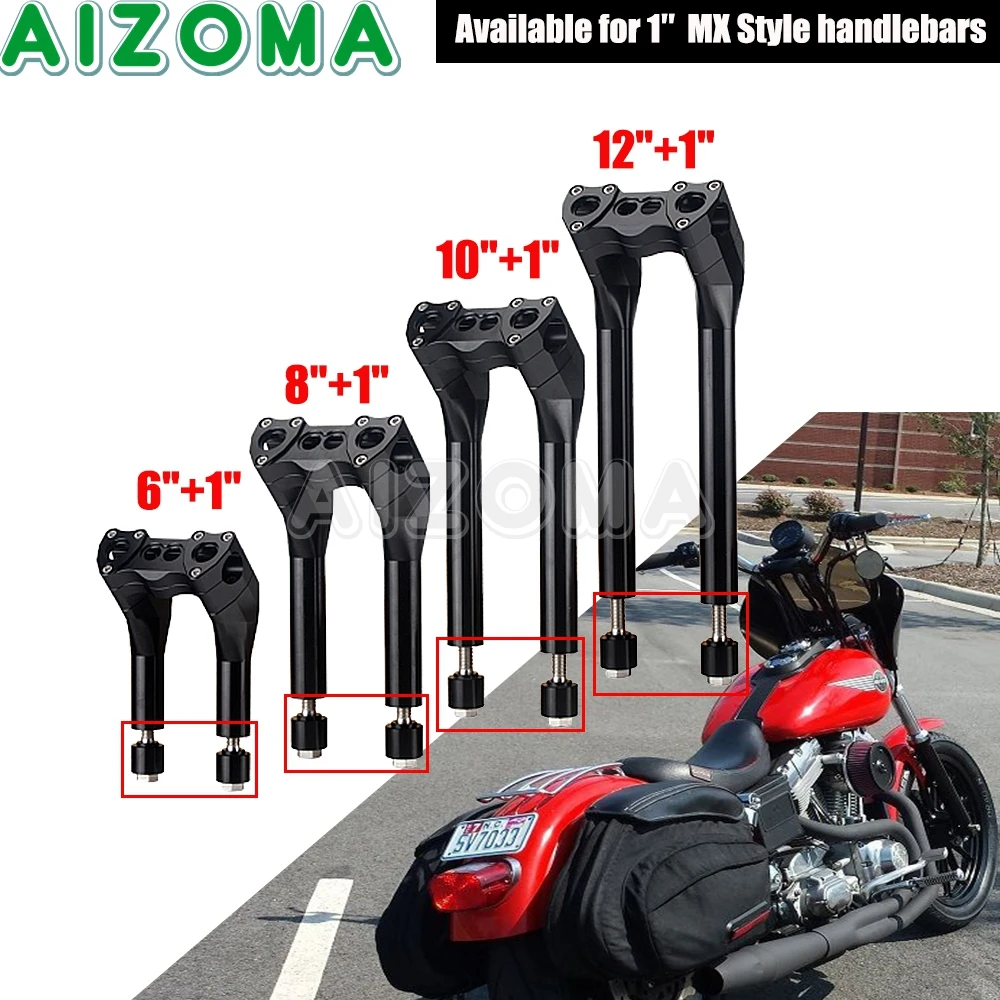 Motorcycle Handlebar Pullback Risers | Handlebar Risers Sportster ...
