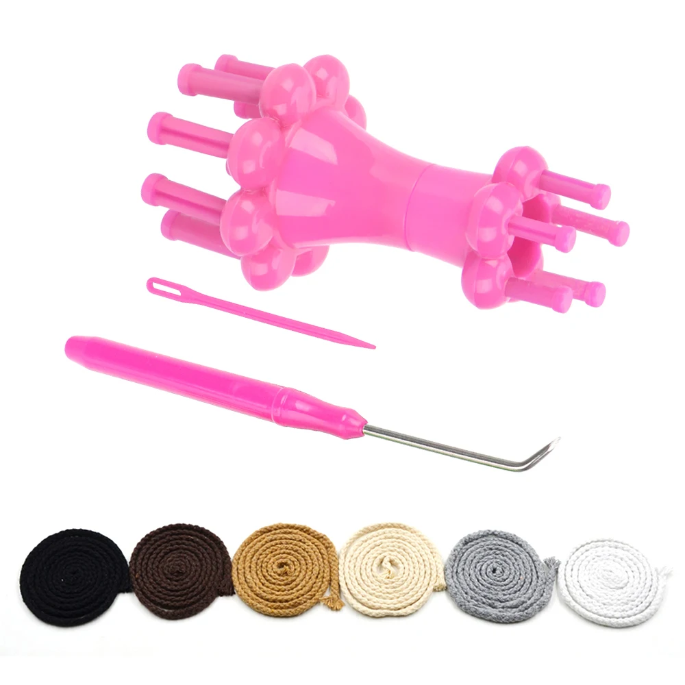Hand Craft Tool Knitting Doll 1 Set DIY Weaving Tool Double Head ...
