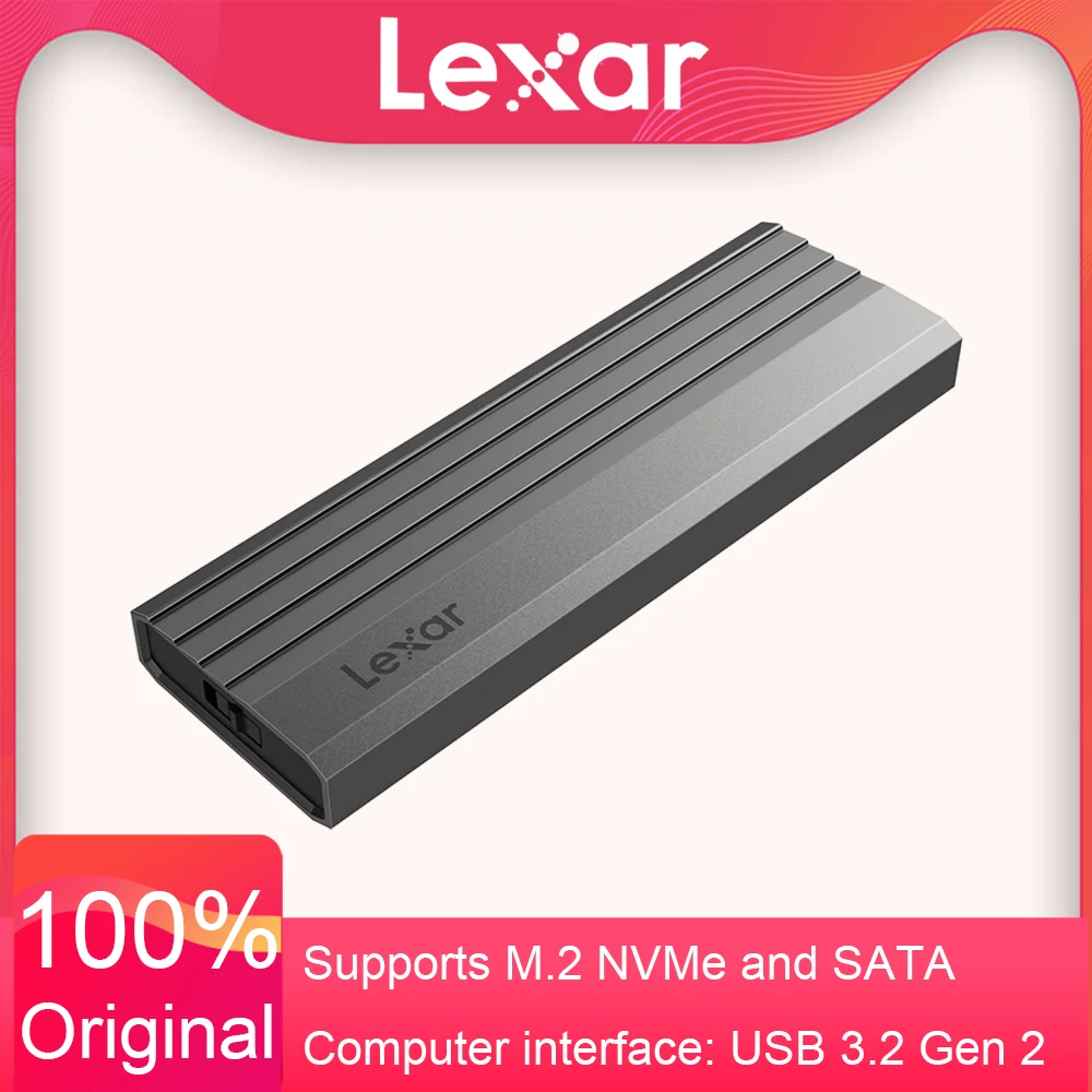 Original-Lexar-M-2-NVMe-ssd-Mobile-External-Hard-Disk-Case-E350-SSD-for ...