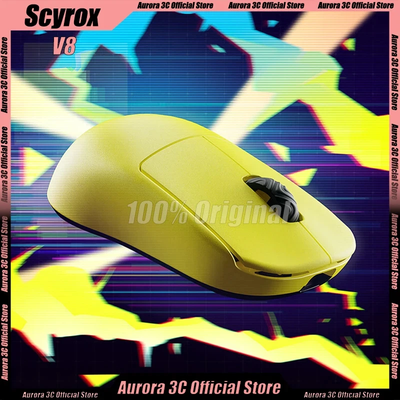 Scyrox-V8-Gaming-Mouse-2-4g-Wireless-2-Mode-Nordic-Pixart3950-30000dpi ...