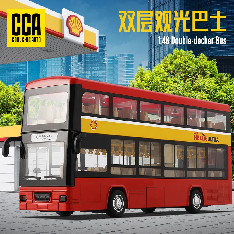 MSZ-1-48-Double-decker-tourist-bus-car-mold-die-casting-decoration ...